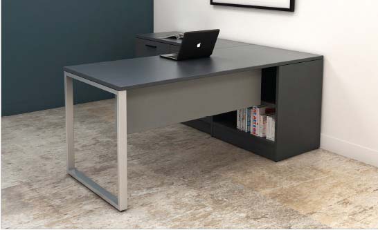 O Leg L Shape w Modesty, Office Furniture North York