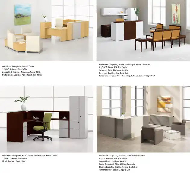 WaveWorks Reception Desks, Office Desks, North York, Toronto